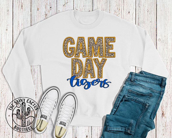 LEOPARD GAME DAY GOLD TIGERS-TEE PARTY – The Savvy Cactus Co